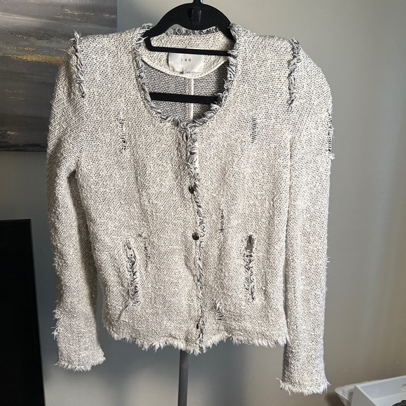 IRO | Jackets & Coats | Iro Agnette Tweed Jacket | Poshmark